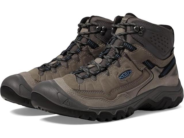 (取寄) キーン メンズ ターギー 4 ミッド ハイト デュラブル コンフォタブル ウォータープルーフ KEEN men KEEN Targhee 4 Mid Height Durable Comfortable Waterproof Steel Grey/Coronet Blue