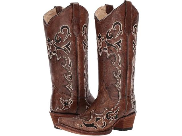 (取寄) コーラル ブーツ レディース L5247 Corral Boots women L5247 Black/Brown