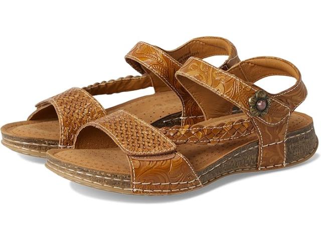 (取寄) ラルティストバイスプリングステップ レディース ポピュラー L'Artiste by Spring Step women Popular Camel Multi