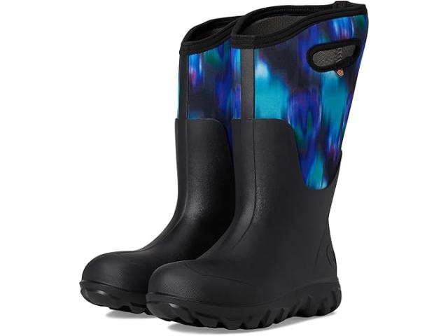 (取寄) ボグス レディース クラシック シームレス トール - ノーザン ライト Bogs women Classic Seamless Tall - Northern Lights Black Multi