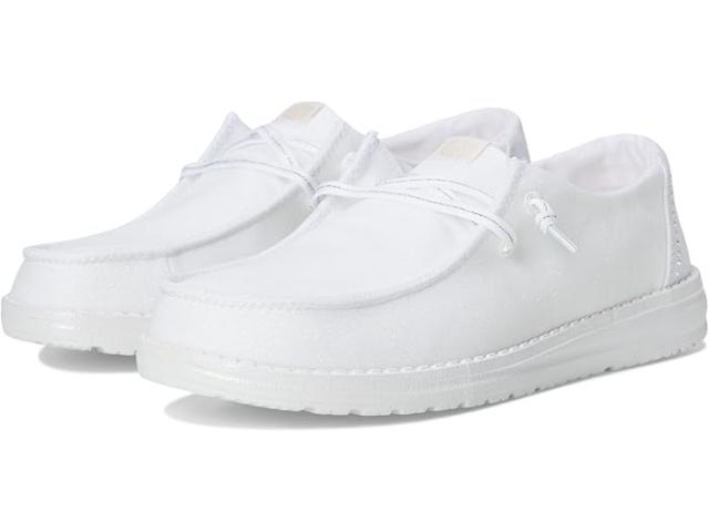 (取寄) ヘイ デュード レディース ウェンディ スターダスト Hey Dude women Wendy Stardust White