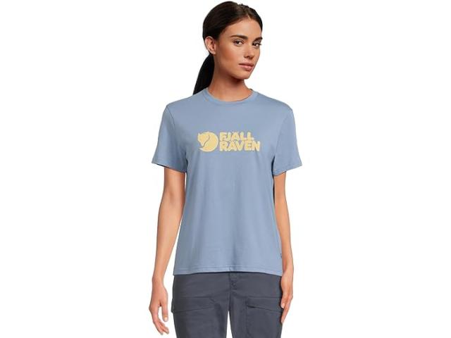 (取寄) フェールラーベン レディース ロゴ ティー Fjllrven women Fjallraven Logo Tee Dawn Blue