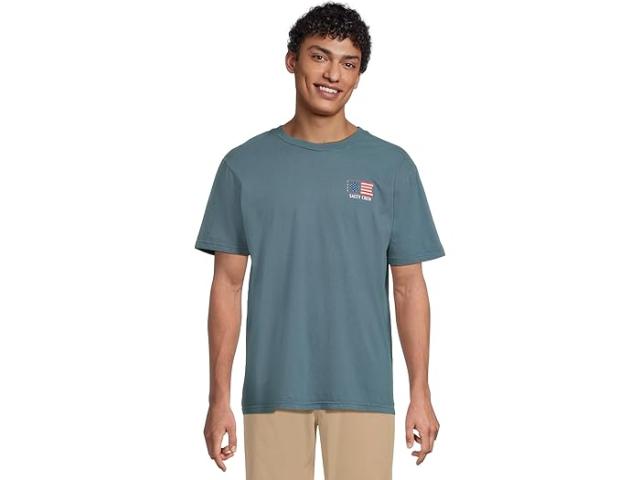 (取寄) ソルティ クルー メンズ フラグシップ アメリカ ショートスリーブ ティー Salty Crew men Flagship America Shortsleeve Tee Slate