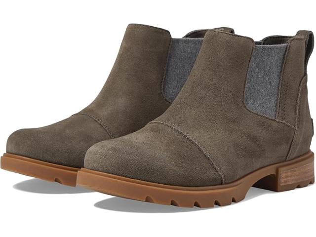 (取寄) ソレル レディース エメリー 3 チェルシー ウォータープルーフ SOREL women Emelie III Chelsea Waterproof Major/Gum 2