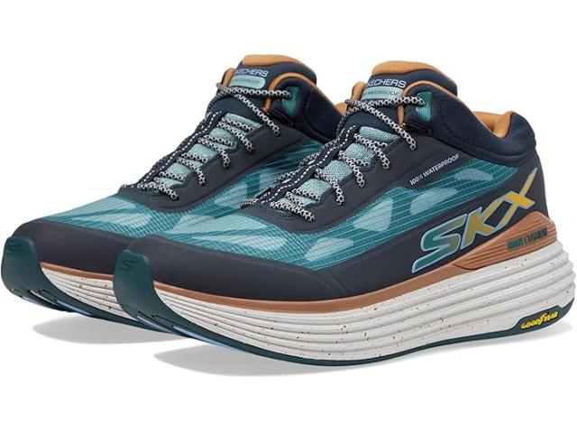 (取寄) スケッチャーズ レディース マックス クッショニニグ サスペンション テラス ウォータープルーフ SKECHERS women Max Cushioning Suspension Terrace Waterproof Navy/Teal