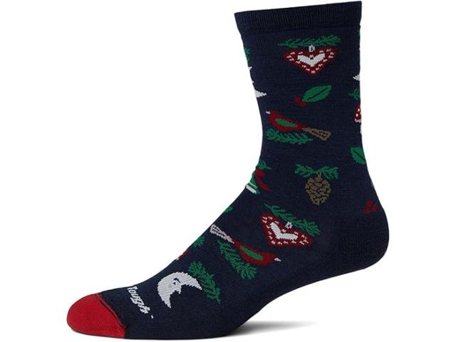 (取寄) ダーンタフバーモント レディース ティンセル タウン クルー ライトウェイト ウィズ クッション Darn Tough Vermont women Tinsel Town Crew Lightweight with Cushion Eclipse