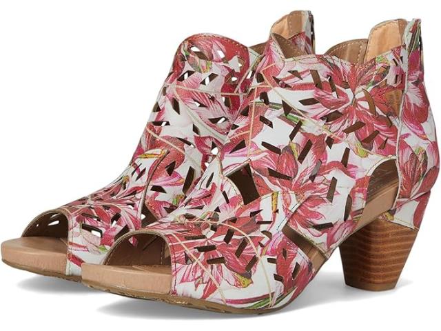 (取寄) ラルティストバイスプリングステップ レディース  L'Artiste by Spring Step women Icon-Fleur Red Multi