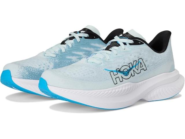 (取寄) ホカオネオネ レディース マッハ 6 Hoka women Mach 6 Tundra Blue/Raindrop