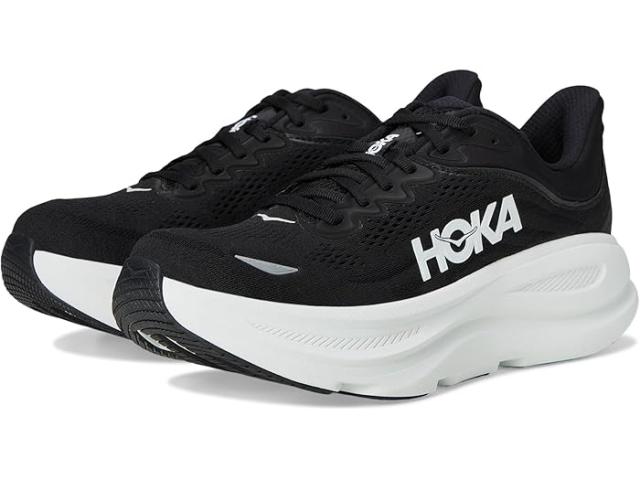 (取寄) ホカオネオネ レディース ボンダイ 9 Hoka women Bondi 9 Black/White