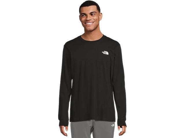 (取寄) ノースフェイス メンズ エボリューション サン ボックス NSE ロング スリーブ ティー グラフィック The North Face men Evolution Sun Halos Box NSE Long Sleeve Tee Graphic TNF Black