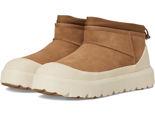 (取寄) アグ メンズ クラシック ウルトラ ミニ ウェザー ハイブリット UGG men Classic Ultra Mini Weather Hybrid Chestnut/Whitecap