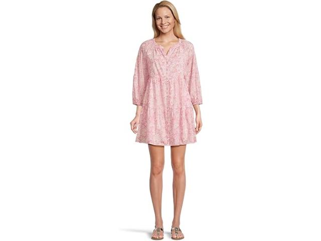 (取寄) トミーバハマ レディース プリーマ ペタルズ 3/4 スリーブ ドレス  Bahama women Prima Petals 3/4 Sleeve Dress Cloud Nine Blue