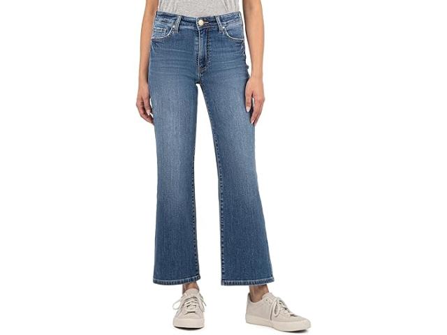 (取寄) カット フロム ザ クロス レディース シャーロット ハイ ライズ ワイド レッグ ウィズ レギュラー ヘム KUT from the Kloth women CHARLOTTE HIGH RISE WIDE LEG WITH REGULAR HEM Healthy