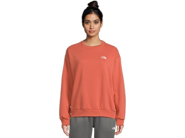 (取寄) ノースフェイス レディース エボリューション エンブロイダー オーバーサイズ クルー The North Face women Evolution Embroidered Oversized Crew Mars Dust