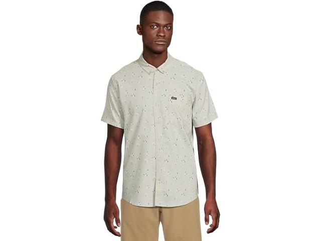 (取寄) ルーカ メンズ ザッツル ドゥ プリント ショート スリーブ RVCA men Thatll Do Print Short Sleeve Green Tea