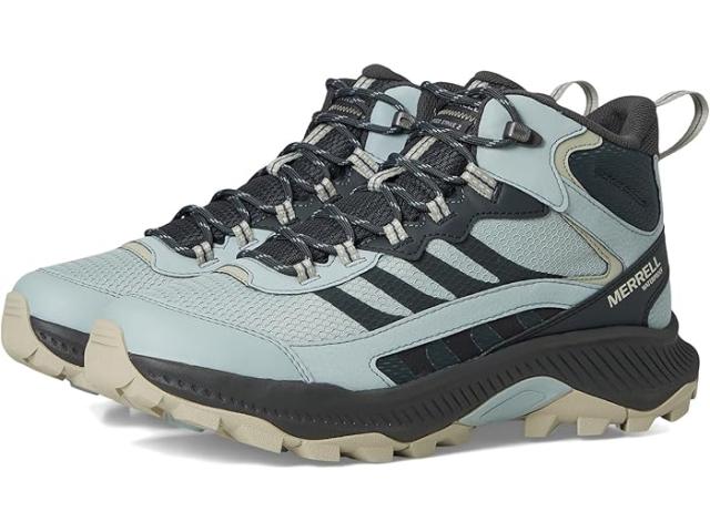 (取寄) メレル メンズ スピード ストライク 2 ミッド ウォータープルーフ Merrell men Speed Strike 2 Mid Waterproof Calcite