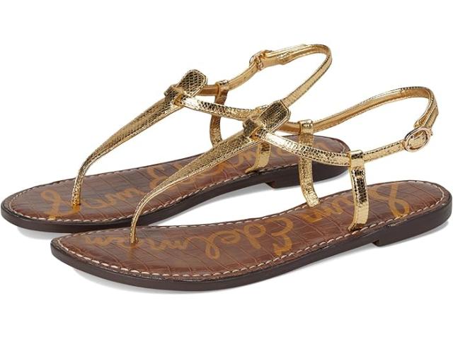 (取寄) サムエデルマン レディース ジジ Sam Edelman women Gigi Amber Gold Leather