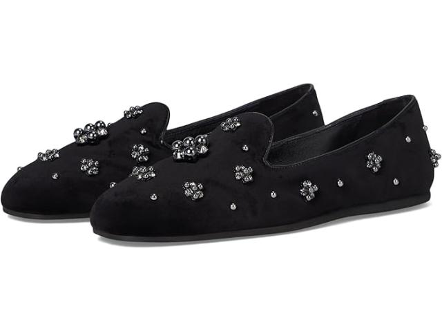 (取寄) スチュアート ワイツマン レディース ポッピー ローファーズ Stuart Weitzman women Stuart Weitzman Poppy Loafers Black/Graphite/Blac