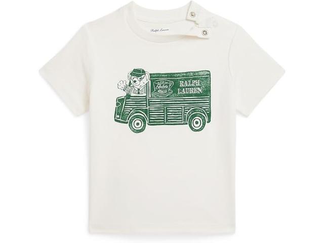 (取寄) ラルフローレン キッズ メンズ コーヒー ポロ ベアー ティー (インファント) Polo Ralph Lauren Kids men Ralph's Coffee Polo Bear Tee (infant) Nevis