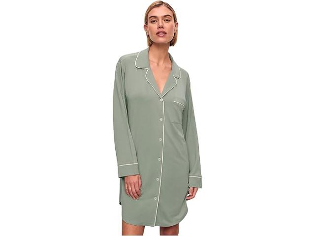 (取寄) エバージェイ レディース ジゼル ナイトシャツ Eberjey women Gisele Nightshirt Eucalyptus/Ivory
