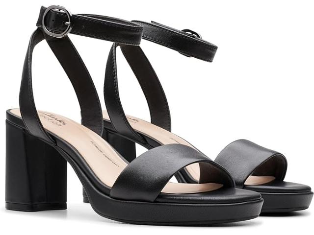 (取寄) クラークス レディース ベイ Clarks women Clarks AmbyrLyn Bay Black Leather