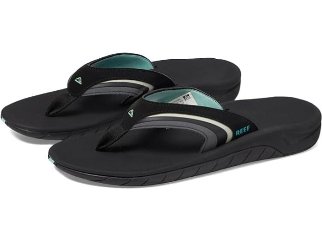 (取寄) リーフ レディース ガールズ スラップ 3 Reef women Reef Girls Slap 3 Black/Black/Aqua