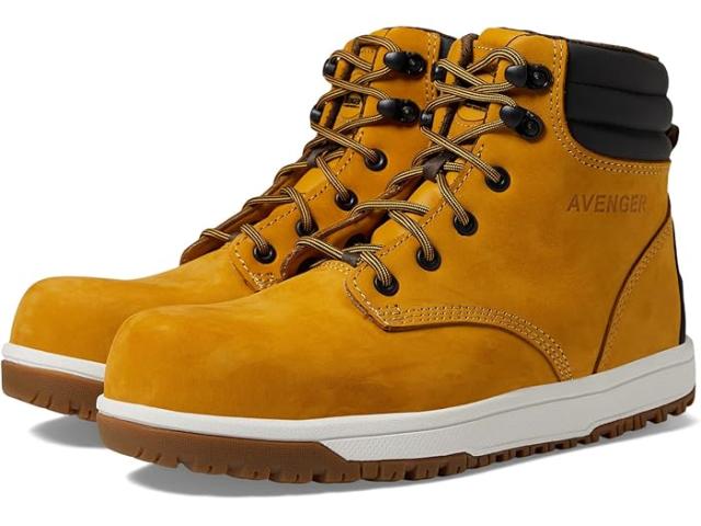 (取寄) アベンジャー ワークブーツ メンズ リフレックス ミッド Avenger Work Boots men Avenger Work Boots Reflex Mid Wheat
