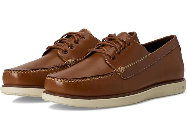 (取寄) コールハーン メンズ グランド 4-アイ ローファーズ Cole Haan men Grand 4-Eye Loafers British Tan/Angora