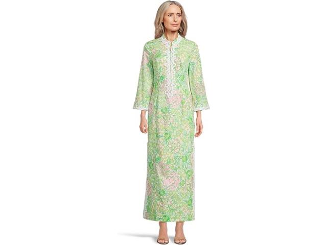 (取寄) リリー ピュリッツァー レディース 3/4 スリーブ ストレッチ Lilly Pulitzer women Shealyn 3/4 Sleeve Stretch Fauna Green Lime Feeling Good