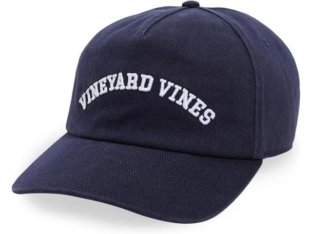 (取寄) ヴィンヤードヴァインズ メンズ Vv アーチ 5パネル ハット Vineyard Vines men Highpro Vv Arch 5-panel Hat Nautical Navy