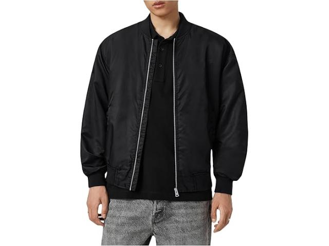(取寄) オールセインツ メンズ フューチャー ボンバー AllSaints men Future Bomber Black