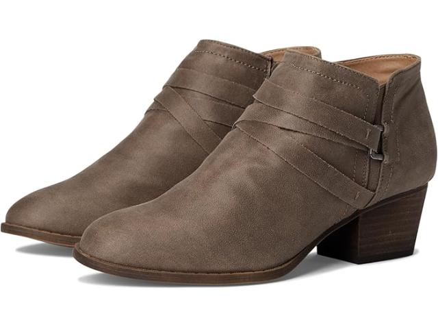 (取寄) ライフストライド レディース ブライス ジップ ショート ブーツ LifeStride women Bryce Zip Short Boots Ash Grey