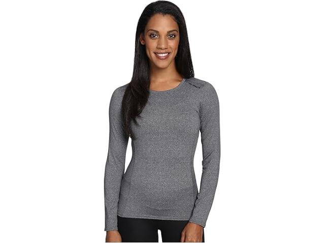 (取寄) ホットチリ レディース マイクロ-エリート チャミ クルー ネック Hot Chillys women Micro-Elite Chamois Crew Neck Granite