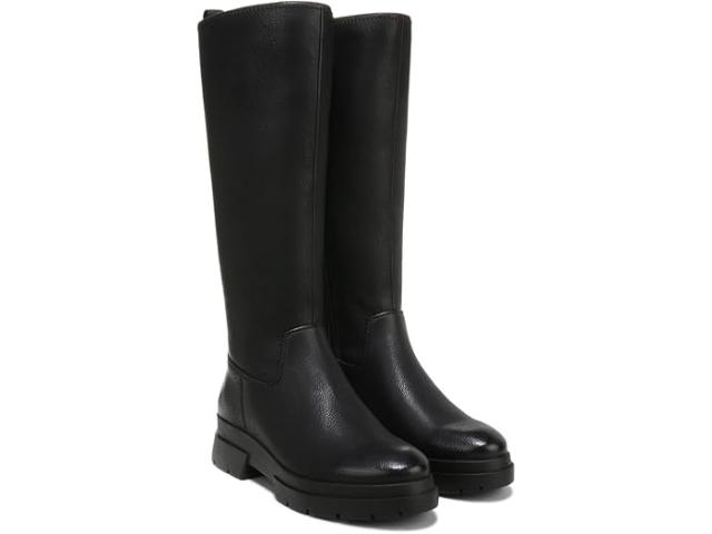 (取寄) ナチュラライザー レディース ソウル オーキッド - エクストラ ワイド カーフ ブーツ - ウォーター リペレント Naturalizer women SOUL Orchid - Extra Wide Calf Boot - Water Repellent Black