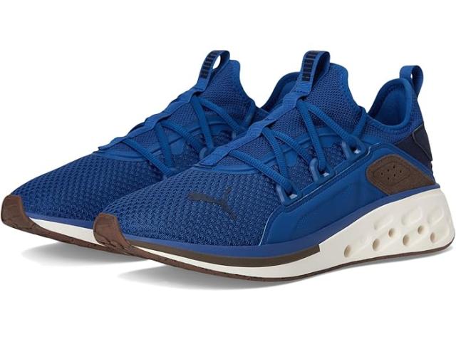 (取寄) プーマ メンズ ソフトライド シューズ PUMA men Softride Frequence Shoes Clyde /Navy/Warm White