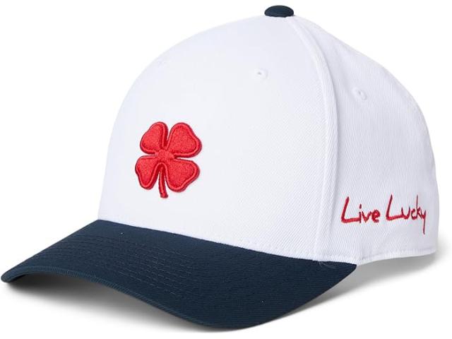 (取寄) ブラッククローバー スペリアー 3 アジャスタブル ハット Black Clover Superior 3 Adjustable Hat White/Navy Hat/3d Red Clover