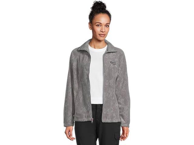 (取寄) コロンビア レディース ベントン スプリングス プリンテッド フル ジップ Columbia women Benton Springs Printed Full Zip Shale Purple Flowfalls