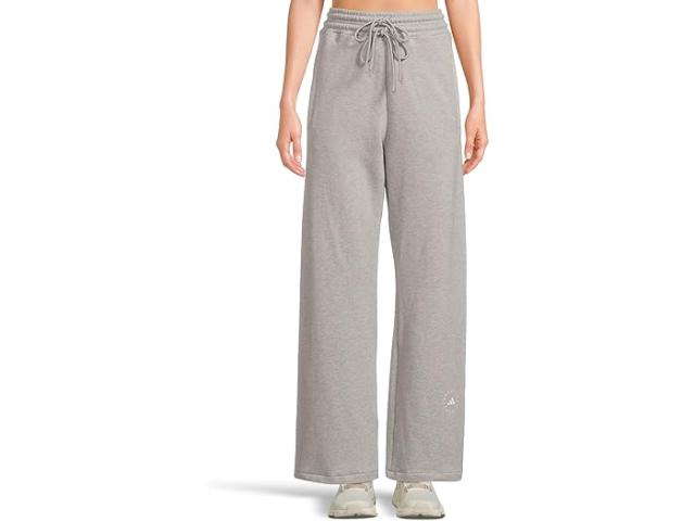 (取寄) アディダス バイ ステラマッカートニー レディース ストレート レッグ ジョガーズ adidas by Stella McCartney women adidas by Stella McCartney Straight Leg Joggers JG3690 Medium Grey Heather