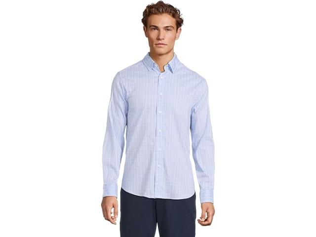 (取寄) ファリティ メンズ ザ ムーブメント シャツ Faherty men The Movement Shirt Sky Shore Plaid