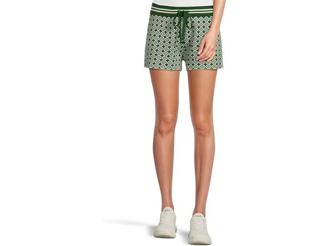 (取寄) ビーチライオット レディース バルボア ショーツ Beach Riot women Balboa Shorts Racquet Club Green