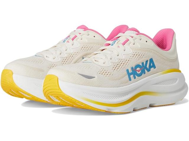 (取寄) ホカオネオネ レディース ボンダイ 9 Hoka women Bondi 9 Alabaster/Birch