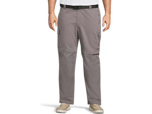 (取寄) コロンビア メンズ ビッグ アンド トール シルバー リッジ ユーティリティ コンバーチブル パンツ Columbia men Big & Tall Silver Ridge Utility Convertible Pants City Grey