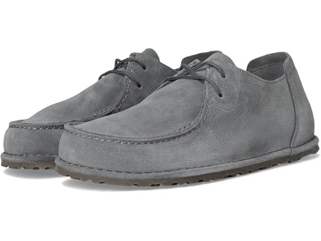 (取寄) ビルケンシュトック メンズ ウッティ レース アップ - スエード Birkenstock men Utti Lace Up - Suede Basalt Gray