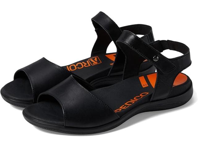 (取寄) アルコペディコ レディース ラパ ヌイ Arcopedico women Rapa Nui Black Leather