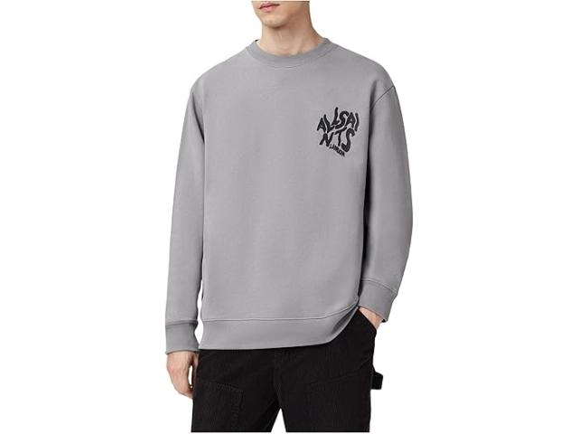 (取寄) オールセインツ メンズ オーランド クルー AllSaints men Orlando Crew March Grey