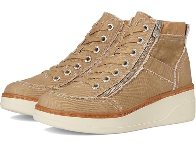 (取寄) ブローフィッシュ マリブ レディース カムデン ウェッジ スニーカー Blowfish Malibu women Camden Wedge Sneakers Desert Khaki Canvas