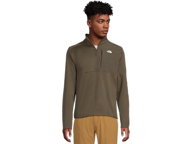 (取寄) ノースフェイス メンズ TNF パフォーマンス フリース  ジップ The North Face men TNF Performance Fleece  Zip New Taupe Green