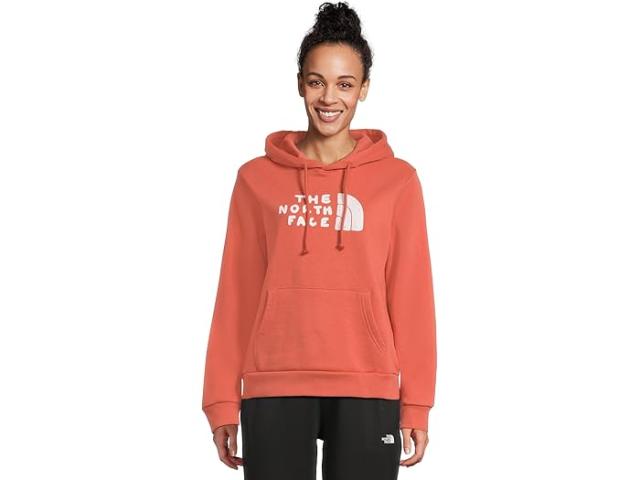 (取寄) ノースフェイス レディース エボリューション スケッチ ロゴ ハーフ ドーム ブーディ - グラフィック The North Face women Evolution Sketch Logo Half Dome Hoodie - Graphic Mars Dust