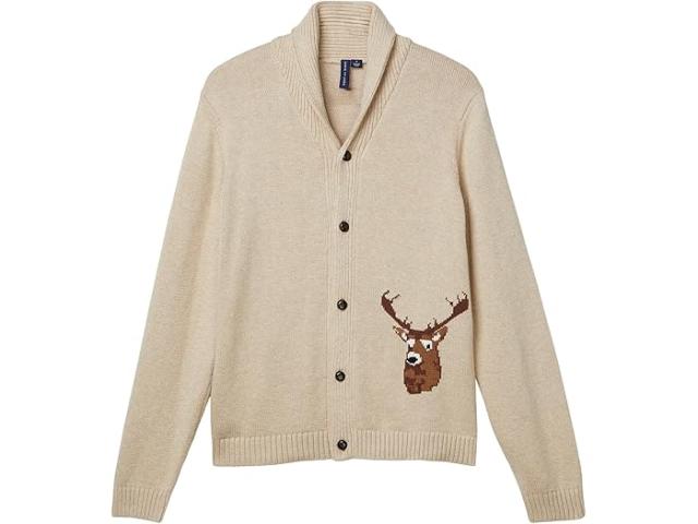 (取寄) ジャニー アンド ジャック ボーイズ ディア インターシャ セーター (トドラー/リトル キッズ/ビッグ キッズ) Janie and Jack boys Deer Intarsia Sweater (Toddler/Little Kids/Big Kids) Khaki