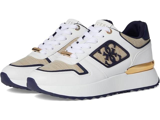 (取寄) ゲス レディース  GUESS women Koyaa White/Navy Multi